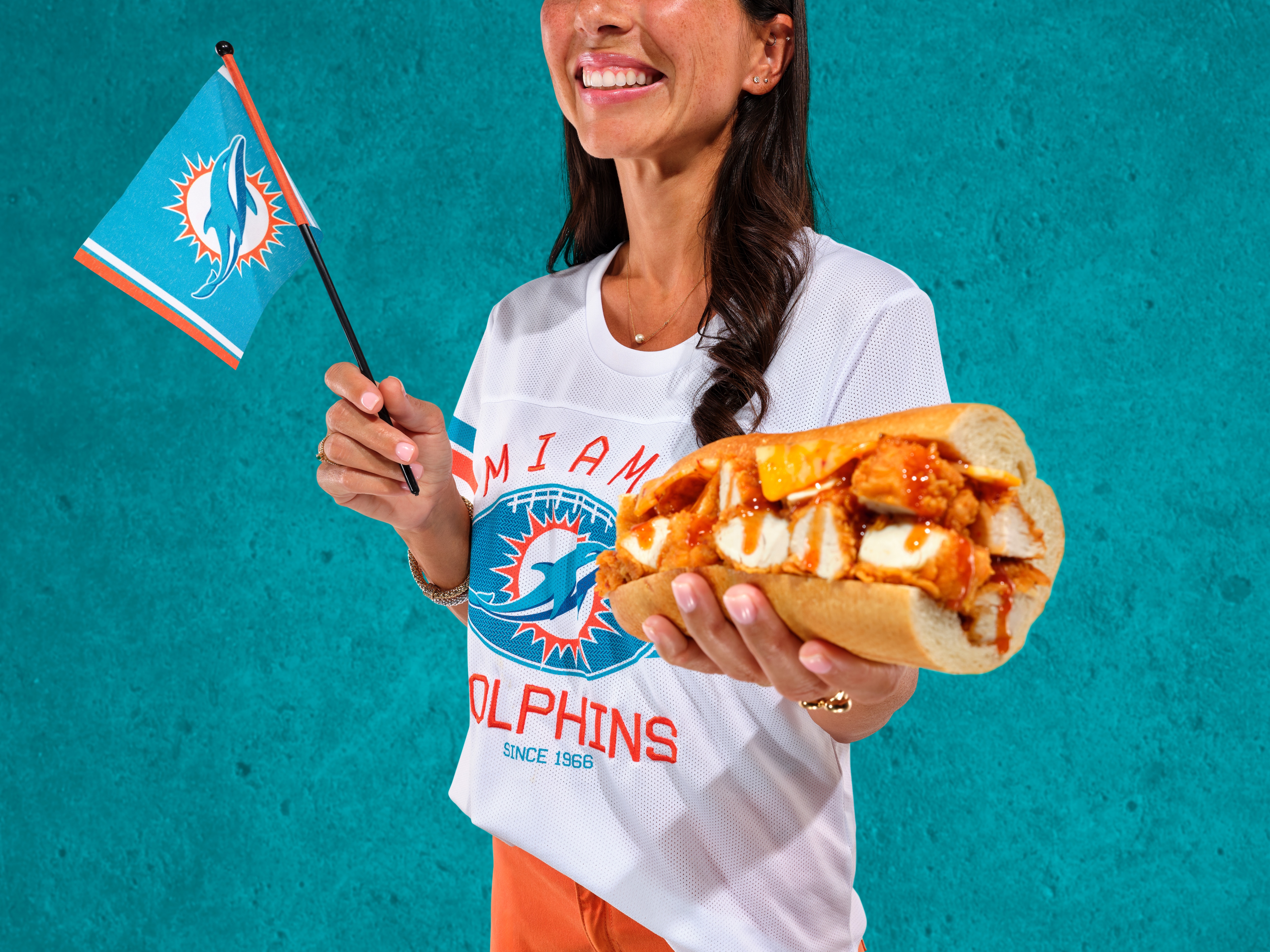 Every bite is a winner with these NFL team-themed Pub subs