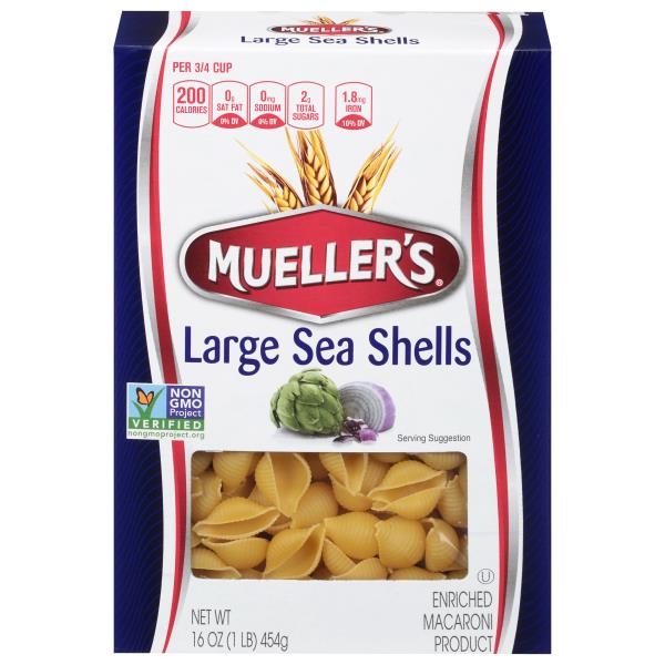 Mueller's Sea Shells, Large | Publix Super Markets