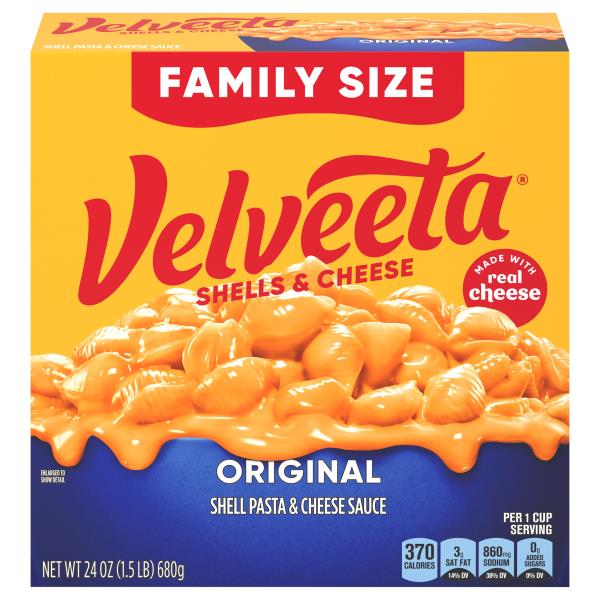 Velveeta Original Shells & Cheese Family Size | Publix Super Markets