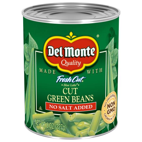 Del Monte Fresh Cut Blue Lake No Salt Added Cut Green Beans | Publix ...