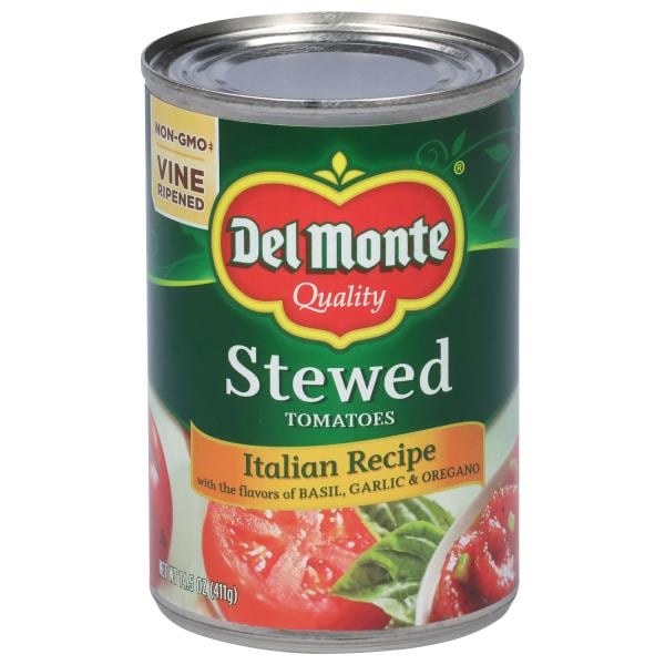 Del Monte Tomatoes, Stewed, Italian Recipe | Publix Super Markets