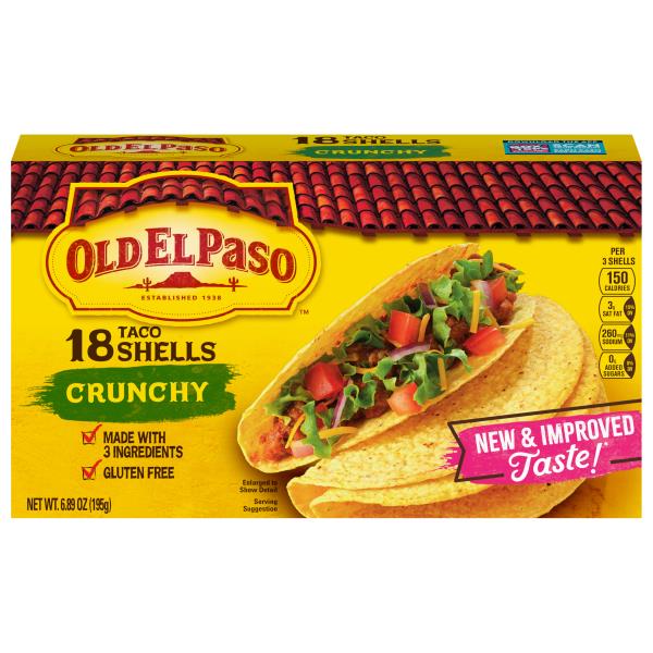 Old El Paso Taco Shells, Crunchy | Publix Super Markets
