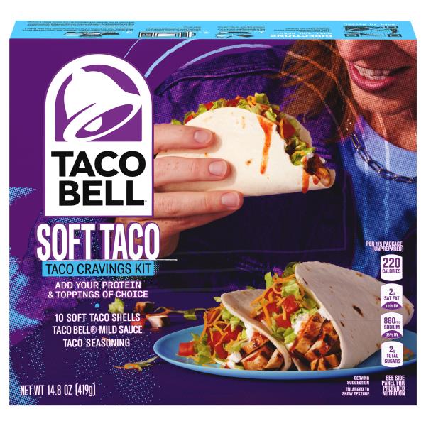 Taco Bell Soft Taco Cravings Kit | Publix Super Markets