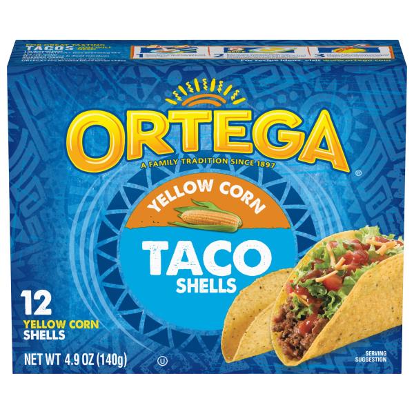 Ortega Taco Shells, Yellow Corn | Publix Super Markets