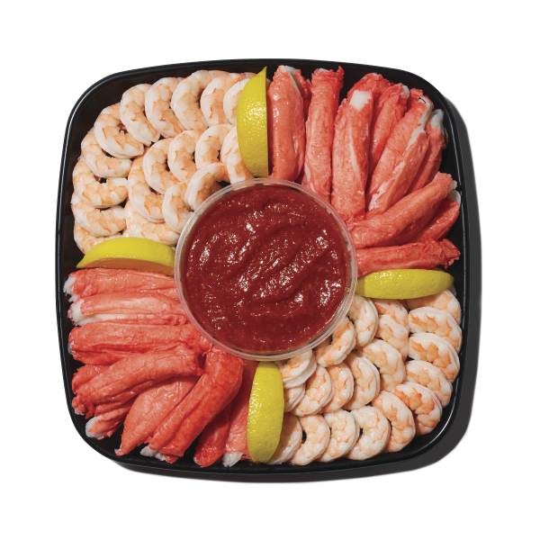 Shrimp & Surimi Platter, Sm, Net Wt 40 Oz Featuring GreenWise Shrimp ...