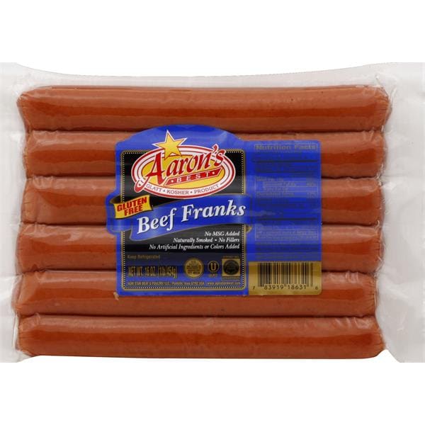 Aaron's Best Beef Franks | Publix Super Markets