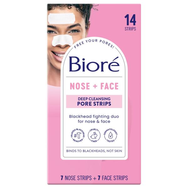 Biore Pore Strips, Deep Cleansing, Nose + Face | Publix Super Markets