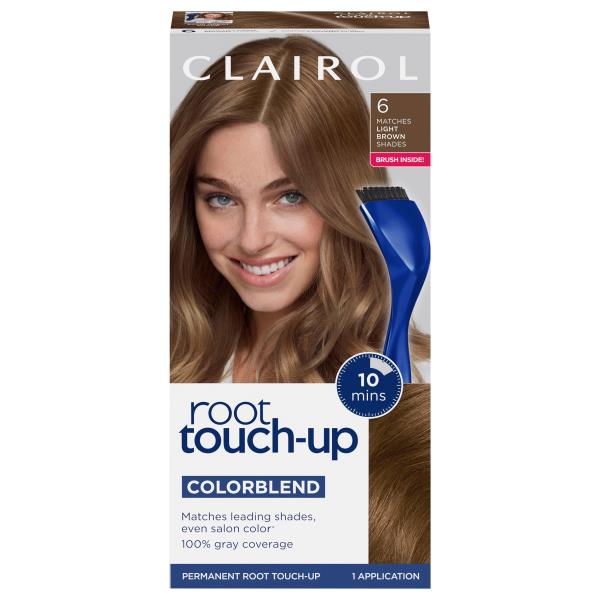 Root Touch-Up Root Touch-Up, Permanent, Colorblend, 6 Matches Light ...