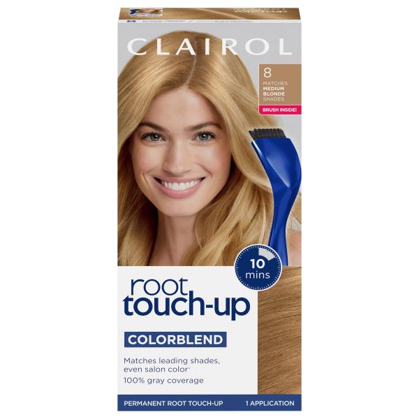 Root Touch-Up 8 Matches Medium Blonde Shades Permanent Colorblend Root ...