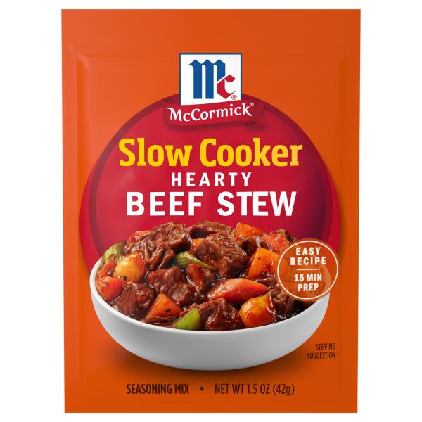 McCormick Slow Cooker Hearty Beef Stew Seasoning Mix | Publix Super Markets