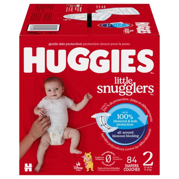 Huggies Little Snugglers Diapers, Disney Baby, 2 (12-18 lb) | Publix ...