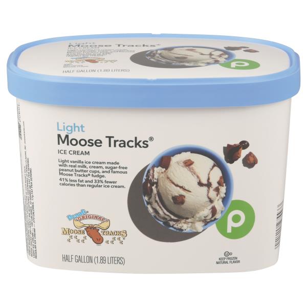 Publix Ice Cream Moose Tracks Light Publix Super Markets