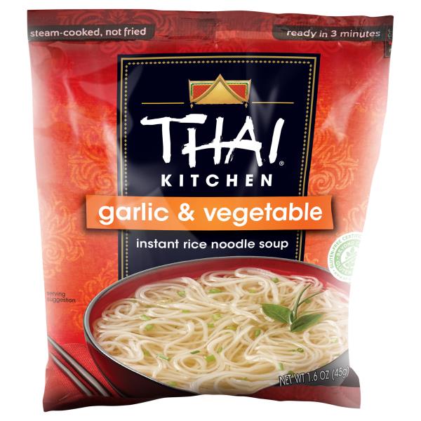 Thai Kitchen Gluten Free Garlic & Vegetable Instant Rice Noodle Soup ...