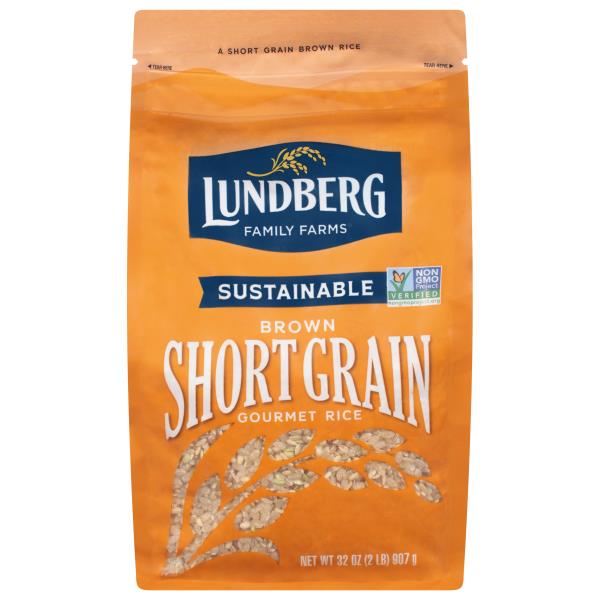 Lundberg Family Farms Rice, Gourmet, Short Grain, Brown, Sustainable ...