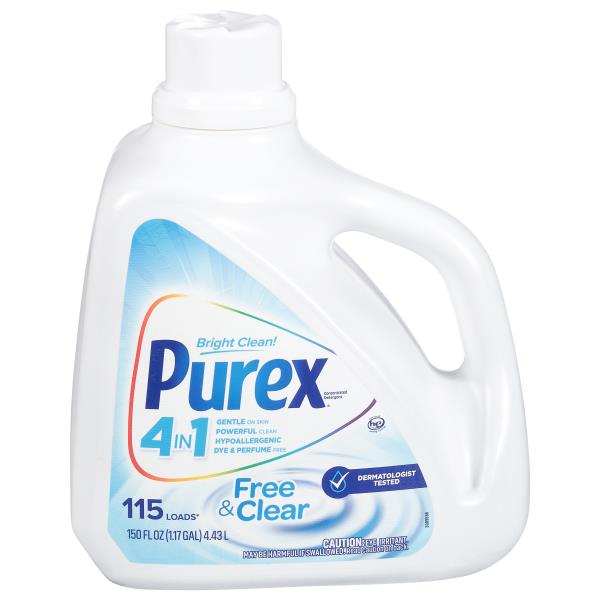 Purex Detergent, Concentrated, Free & Clear | Publix Super Markets