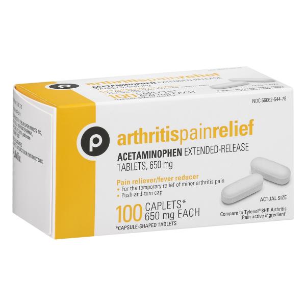 Publix Arthritis Pain Reliever, 650 mg, Caplets | Publix Super Markets