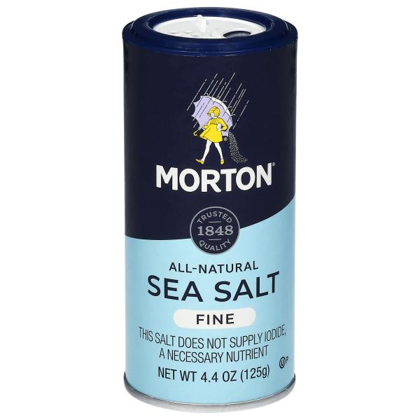 Morton All-Natural Fine Sea Salt | Publix Super Markets