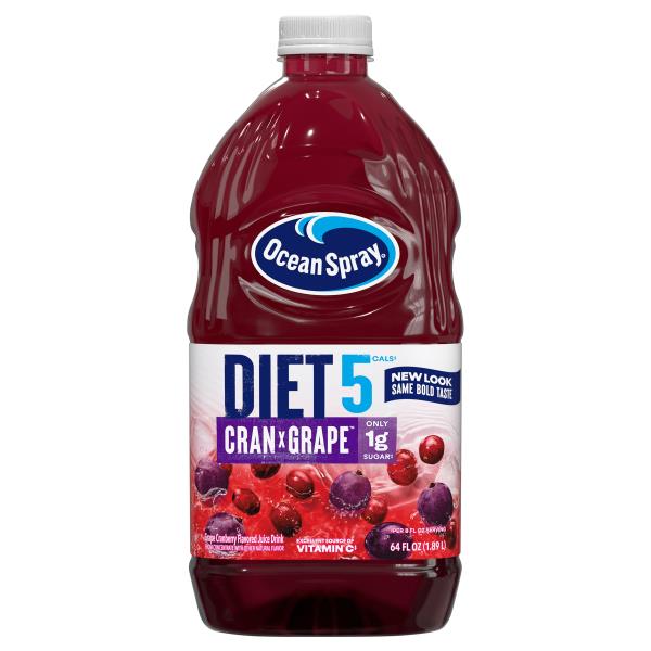 Ocean Spray Juice, Cran x Grape, Diet 5 | Publix Super Markets