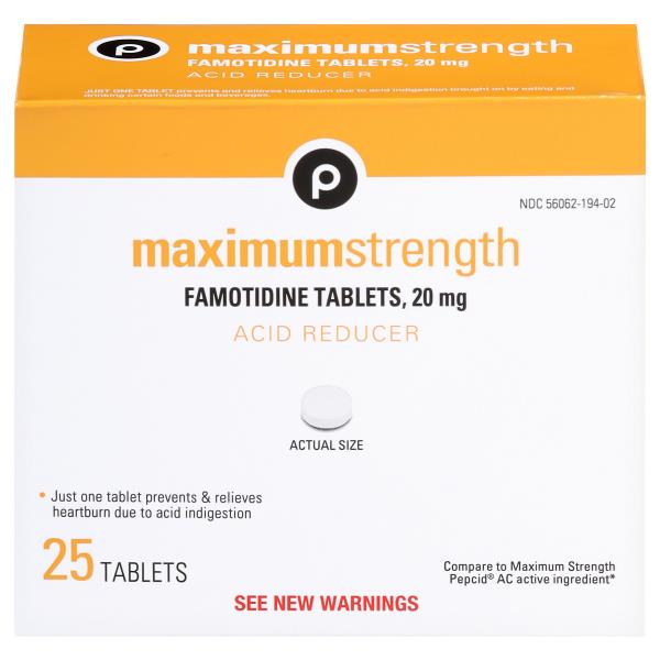 Publix Tablets Maximum Strength 20 mg Acid Reducer | Publix Super Markets