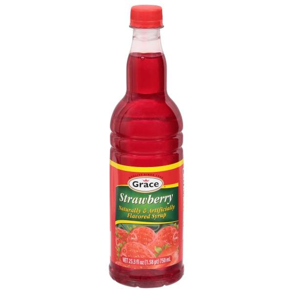 Grace Syrup, Strawberry | Publix Super Markets