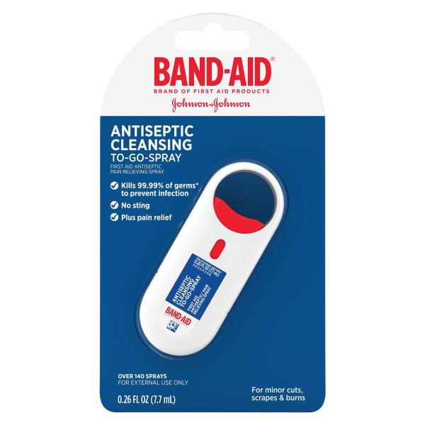 Band-Aid Antiseptic Cleansing To-Go-Spray | Publix Super Markets
