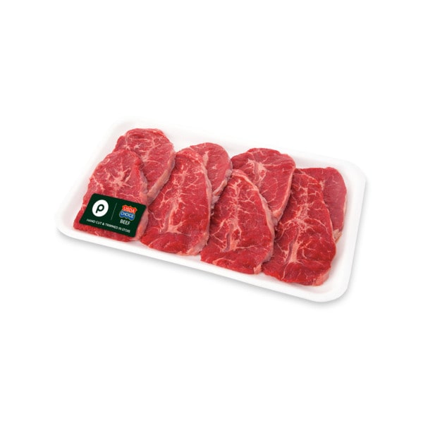 Top Blade Steaks, Thin Sliced, Boneles, Publix USDA Choice Beef ...