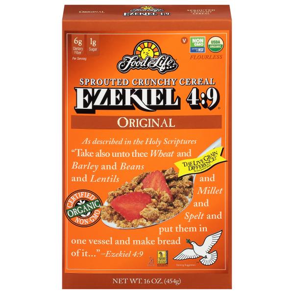 Food For Life Ezekiel 4:9 Cereal, Sprouted, Original, Crunchy | Publix ...
