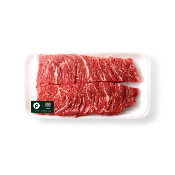 Bottom Sirloin Flap Steak (Bavette Steak), Publix USDA Choice Beef ...