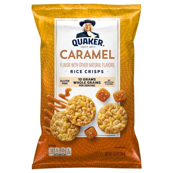 Quaker Rice Crisps, Caramel | Publix Super Markets