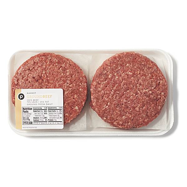 Market Ground Beef Burgers, Publix Beef USDA Inspected | Publix Super ...