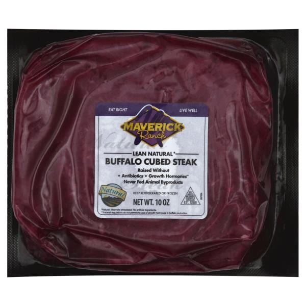 Maverick Ranch Buffalo, Cubed Steak | Publix Super Markets