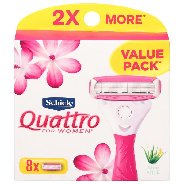 Schick Quattro Cartridges, Value Pack | Publix Super Markets