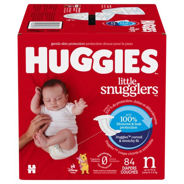 Huggies Little Snugglers Diapers, Disney Baby, N (Up to 10 lb) | Publix Super Markets