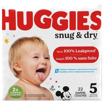 Huggies Snug & Dry Diapers, Disney Baby, 5 (Over 27 lb) | Publix Super ...