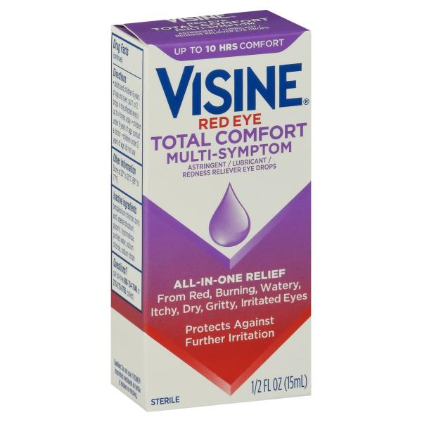Visine Red Eye, Total Comfort, Multi-Symptom | Publix Super Markets