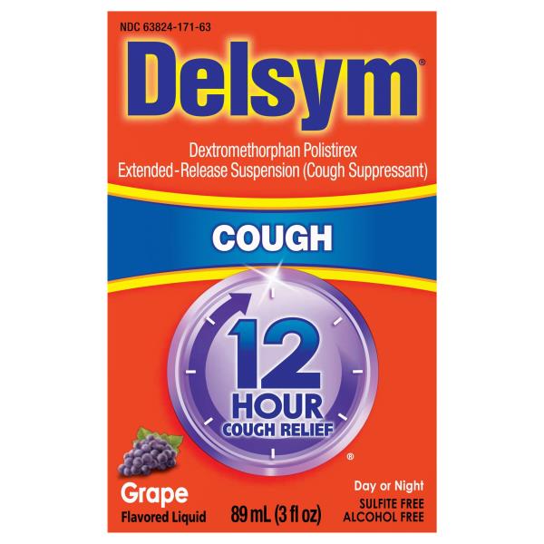 Delsym Day or Night 12 Hr Grape Flavored Cough Relief | Publix Super ...