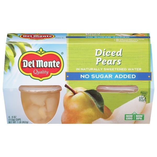 Del Monte Pears, Diced | Publix Super Markets
