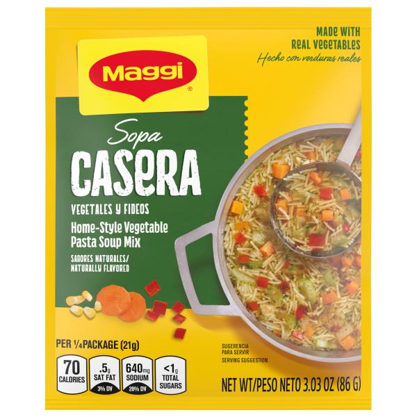 Maggi Pasta Soup Mix, Home-Style Vegetable | Publix Super Markets