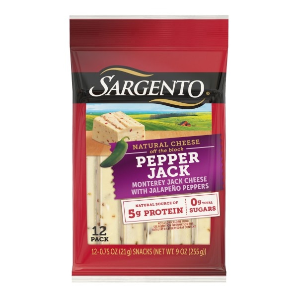 SARGENTO Sargento® Pepper Jack Natural Cheese Sticks, 12-Count | Publix ...