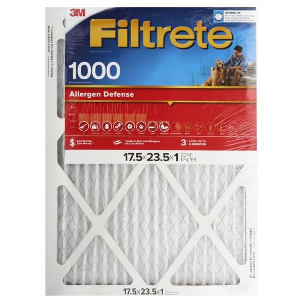 3M Air Cleaning Filter, Electrostatic, MPR 1000, Allergen Defense | Publix Super Markets