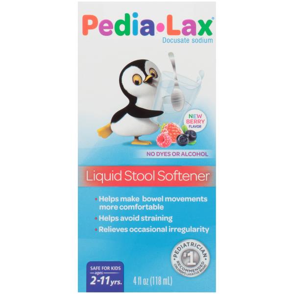 Pedia-lax Liquid Stool Softener for Kids, Berry | Publix Super Markets