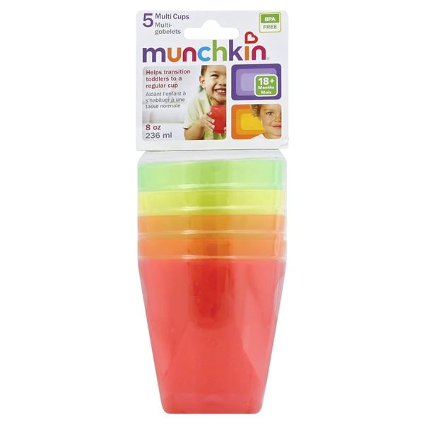 Munchkin Cups, Multi, 8 oz, 18+ Months | Publix Super Markets