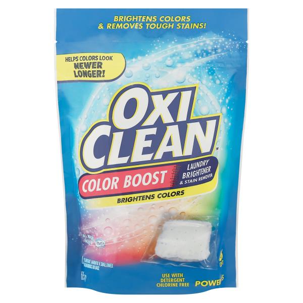 OxiClean Laundry Brightener & Stain Remover, Color Boost, Power Paks ...
