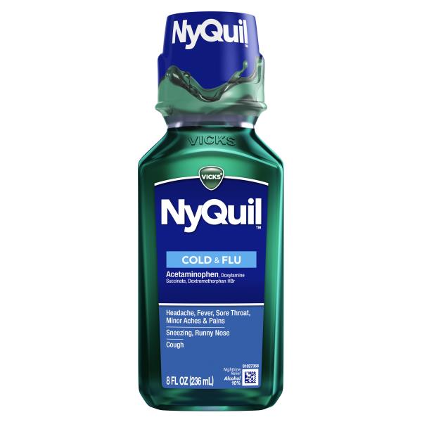 Vicks NyQuil Cold & Flu, Nighttime Relief | Publix Super Markets