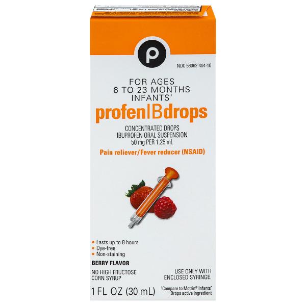 Publix Infants' Berry Flavor Profen IB Drops | Publix Super Markets