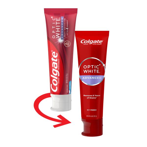 Colgate Optic White Advanced Whitening Toothpaste | Publix Super Markets