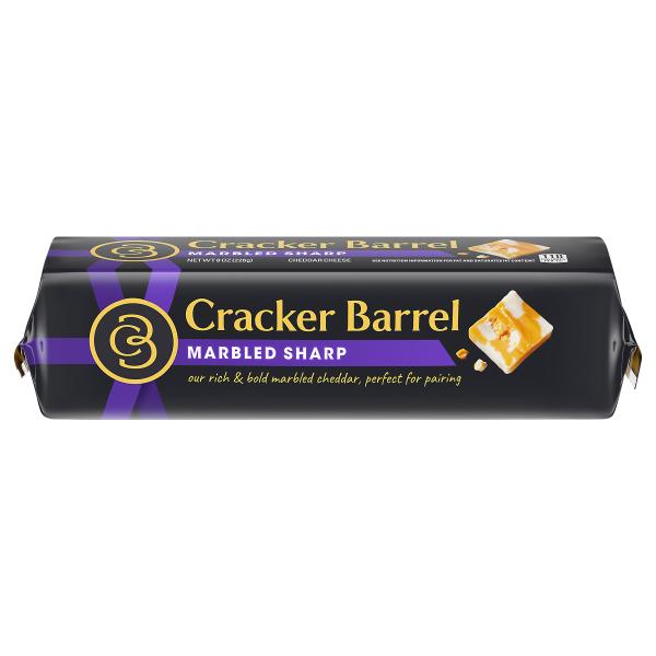 Cracker Barrel Marbled Sharp Cheddar Cheese Block | Publix Super Markets