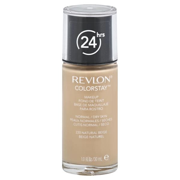 Revlon ColorStay Makeup, Normal/Dry, Natural Beige 220, SPF 20 | Publix ...