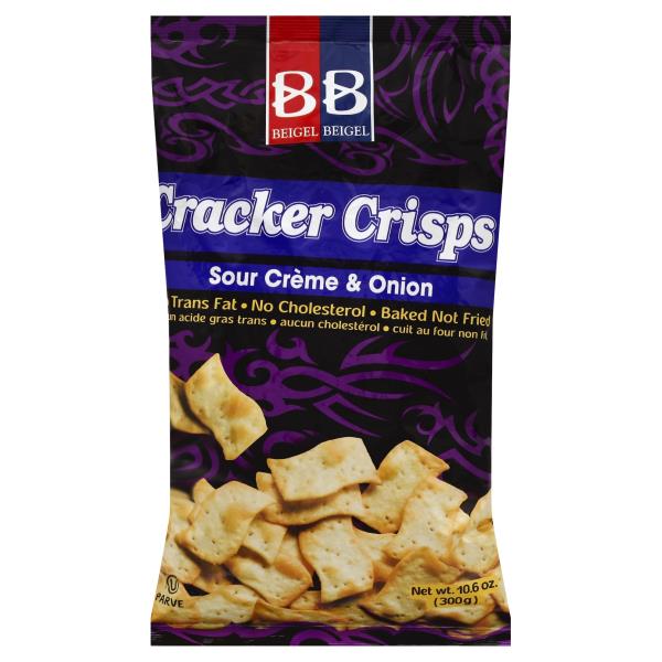 Bronner Bros Cracker Crisps, Sour Creme & Onion | Publix Super Markets