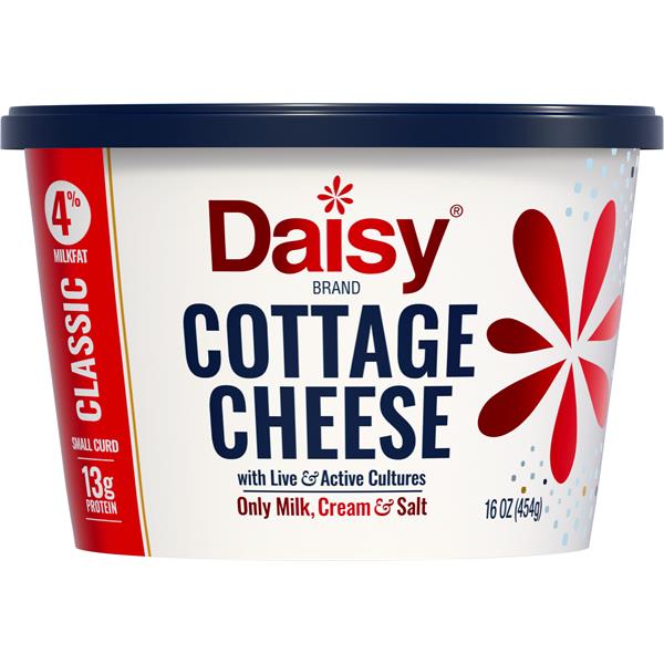 Daisy Classic 4% Milkfat Small Curd Cottage Cheese | Publix Super Markets
